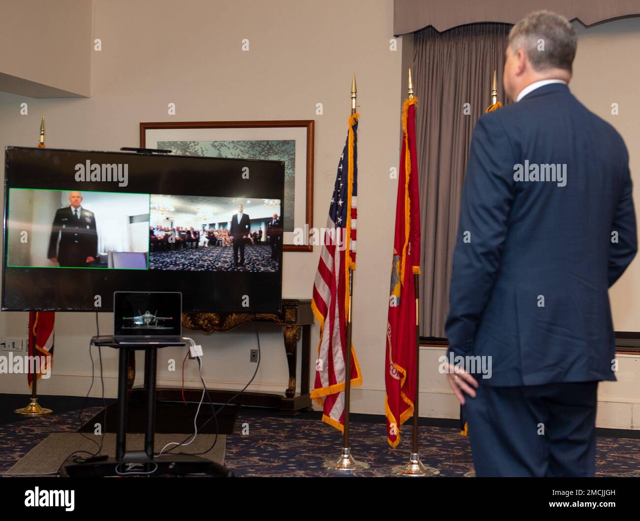 Washington D.C. (July 5, 2022) – Lt. Gen. Michael Schmidt receives the ...