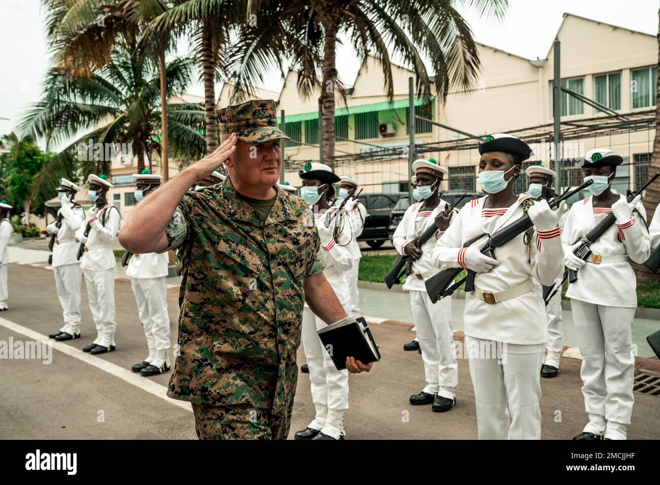 U.S. Marine Corps Maj. Gen. Tracy W. King, commander of U.S. Marine ...