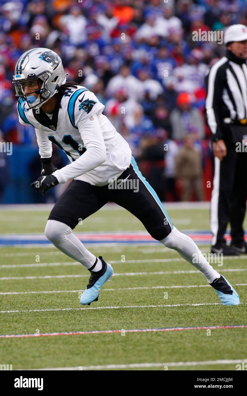 Carolina Panthers wide receiver Robby Anderson (11) runs a route during ...