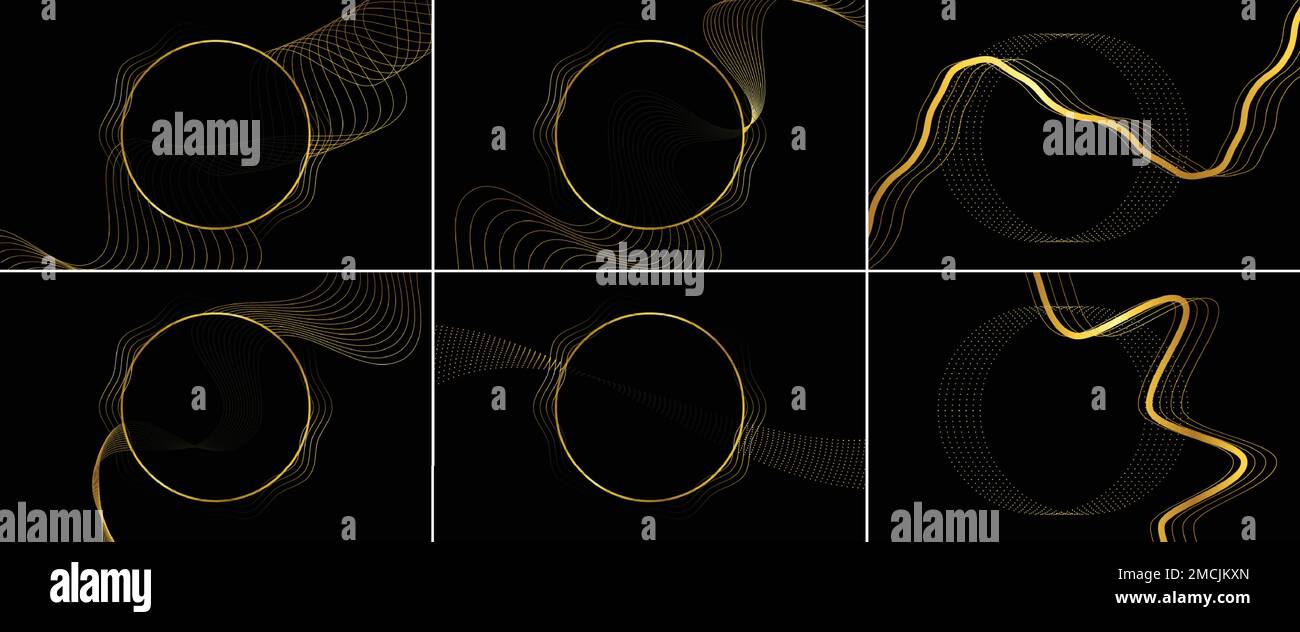 Abstract shiny color gold wave design element Stock Vector Image & Art ... Abstract shiny color gold wave design element Stock Vector Image & Art ...