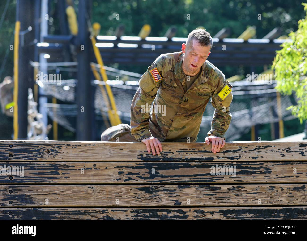 Captain Ben Behrendt, a 56A Chaplain with the 1st Battalion, 79th Field ...