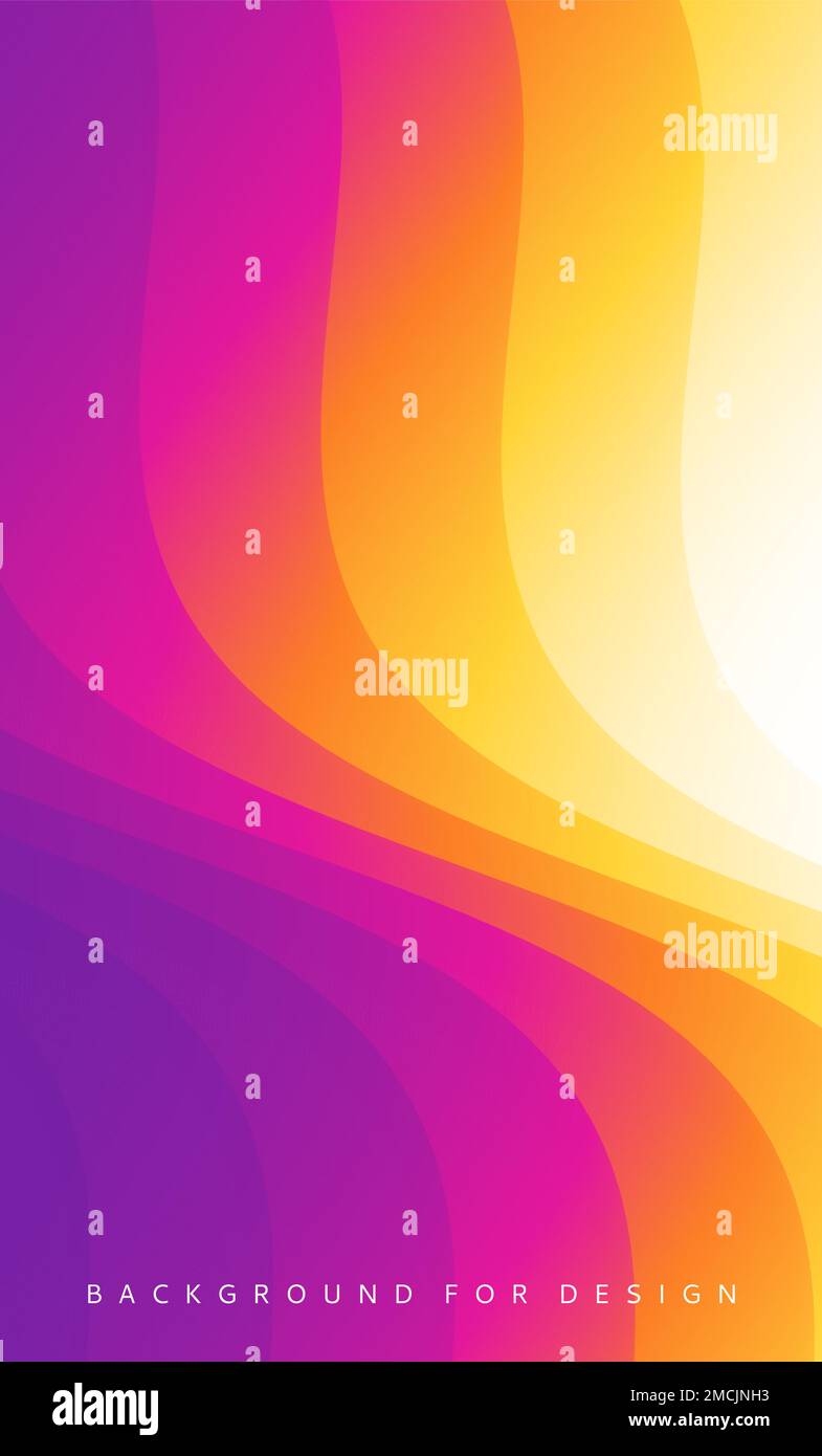 Abstract background with dynamic effect. Creative design poster with ...