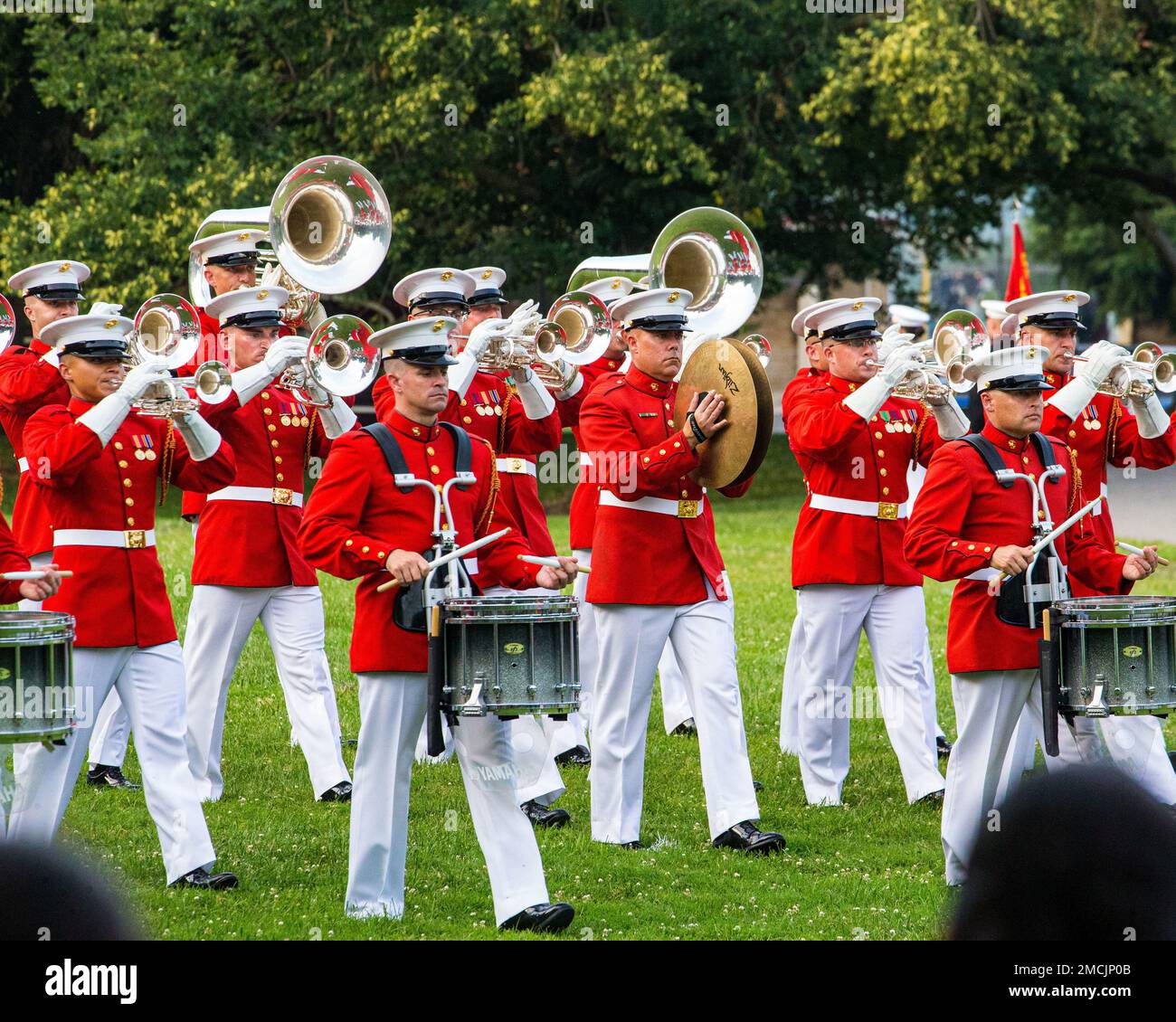 Marines with “The Commandant’s Own,” U.S. Marine Drum and Bugle Corps ...