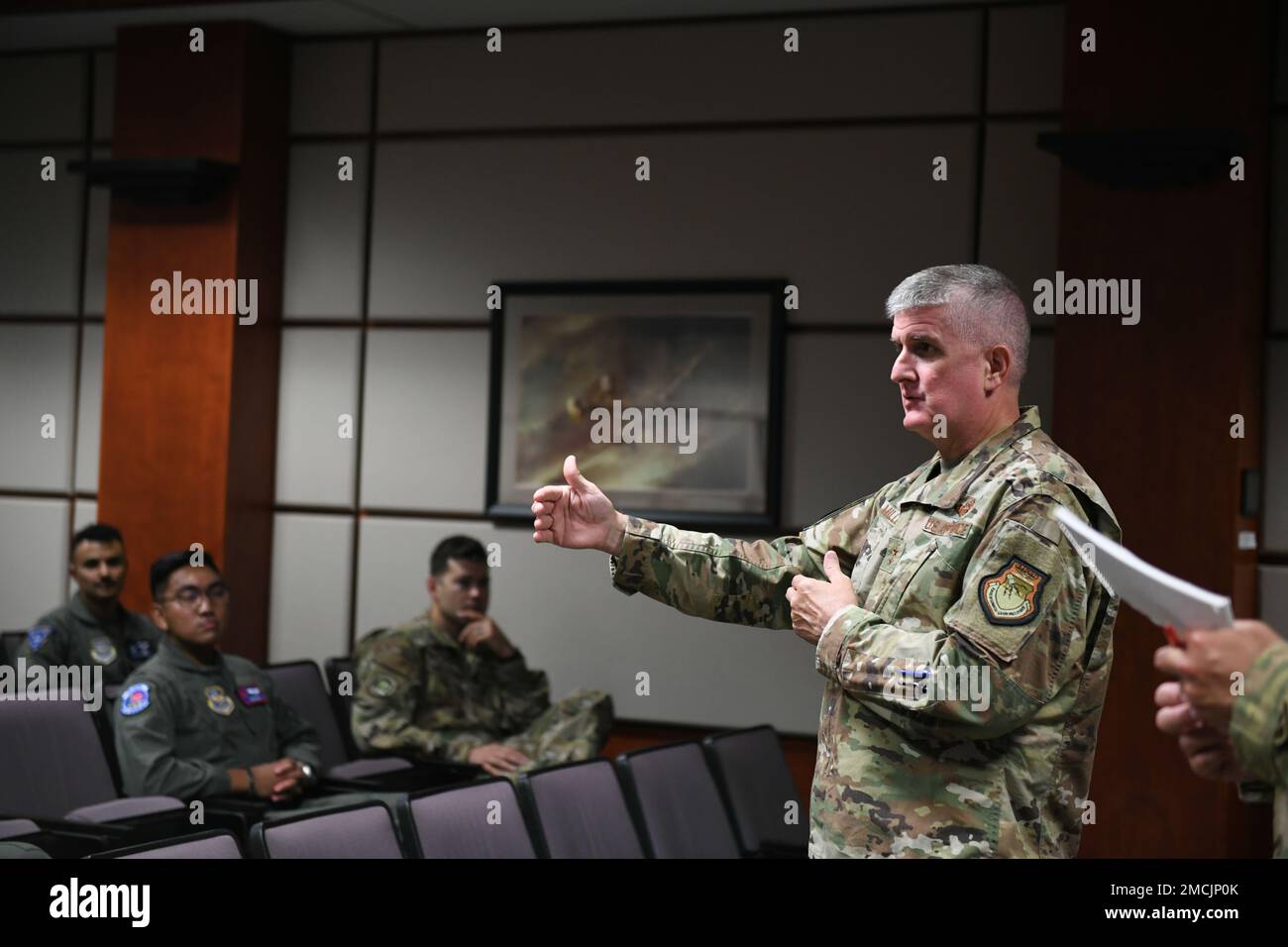 Major Gen. Albert Miller, deputy chief of staff for operations at ...