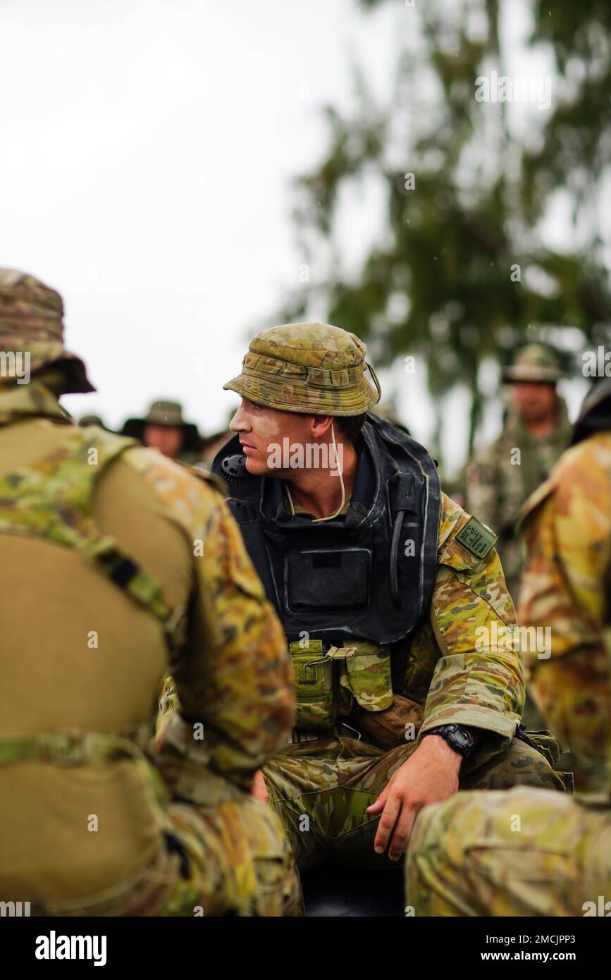MARINE CORPS BASE HAWAII, Hawaii (July 6, 2022) Australian soldier PTE ...