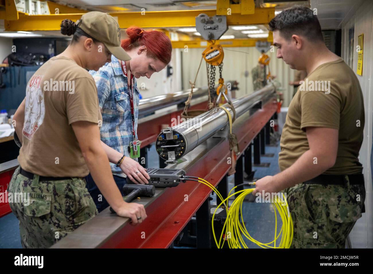 POLARIS POINT, Guam (July 5, 2022) – Madison Smith, a Naval Undersea ...