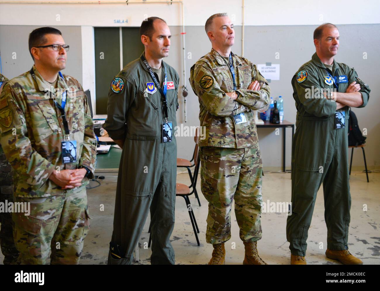 Starting from left to right, U.S. Air Force Col. James Quinn, USAFE ...