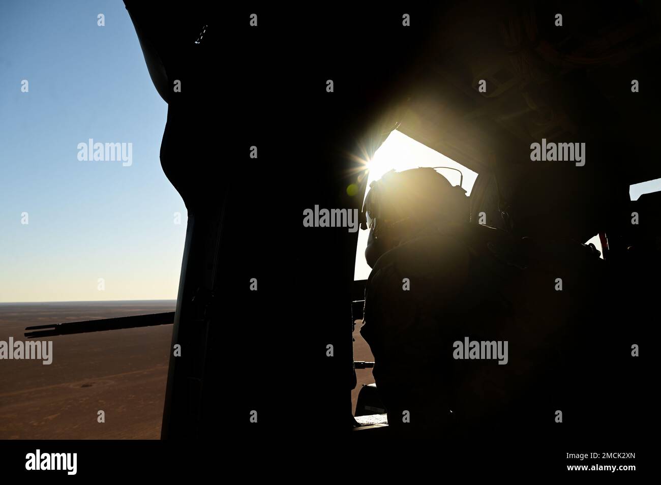 U.S. Air Force Tech. Sgt. Ken Geier, a special missions aviator ...