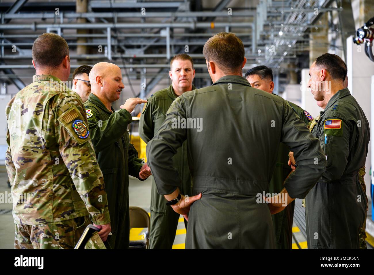 U.S. Air Force Col. David Berkland, 354th Air Expeditionary Wing ...