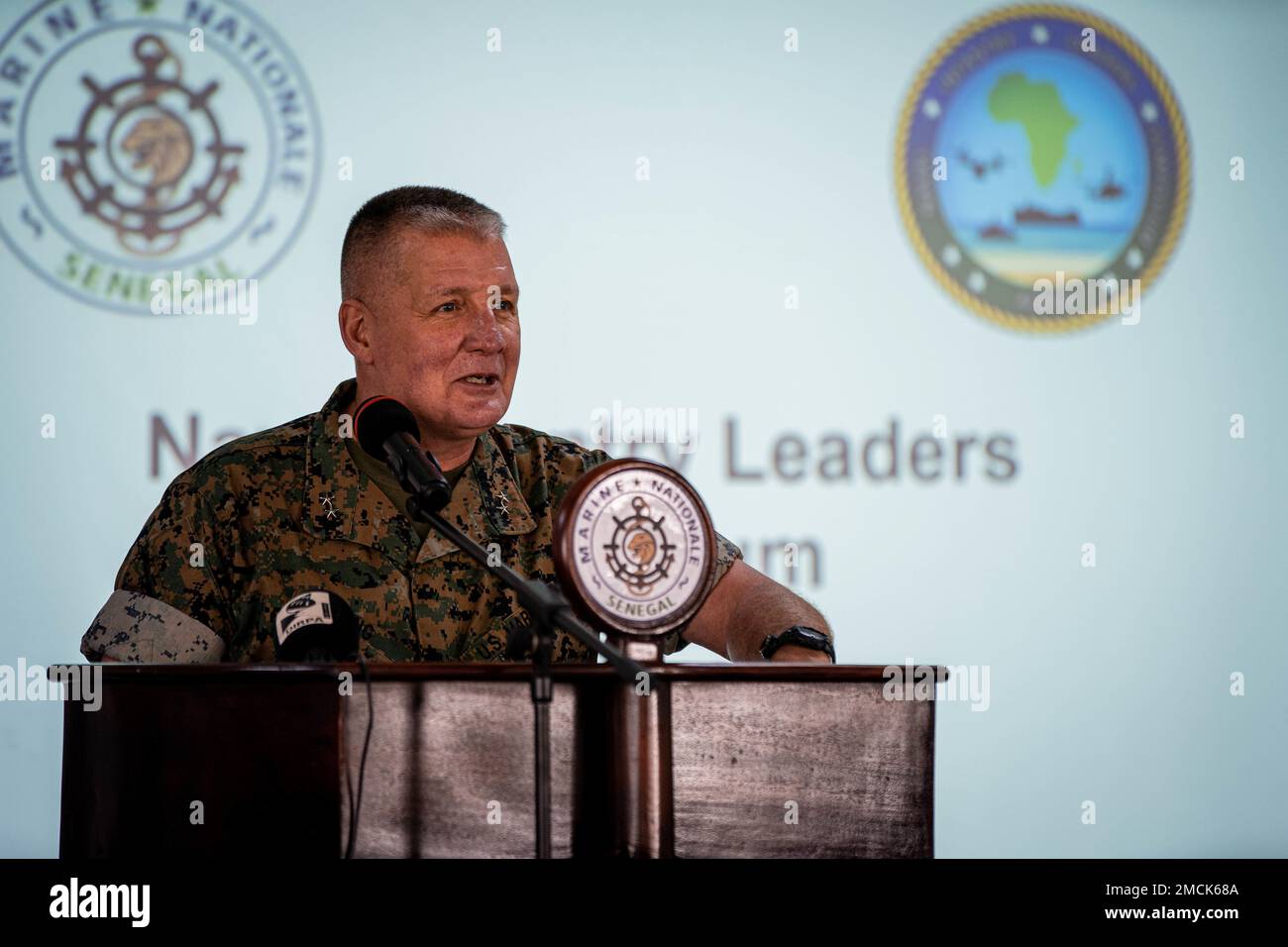U.S. Marine Corps Maj. Gen. Tracy W. King, commander of U.S. Marine ...