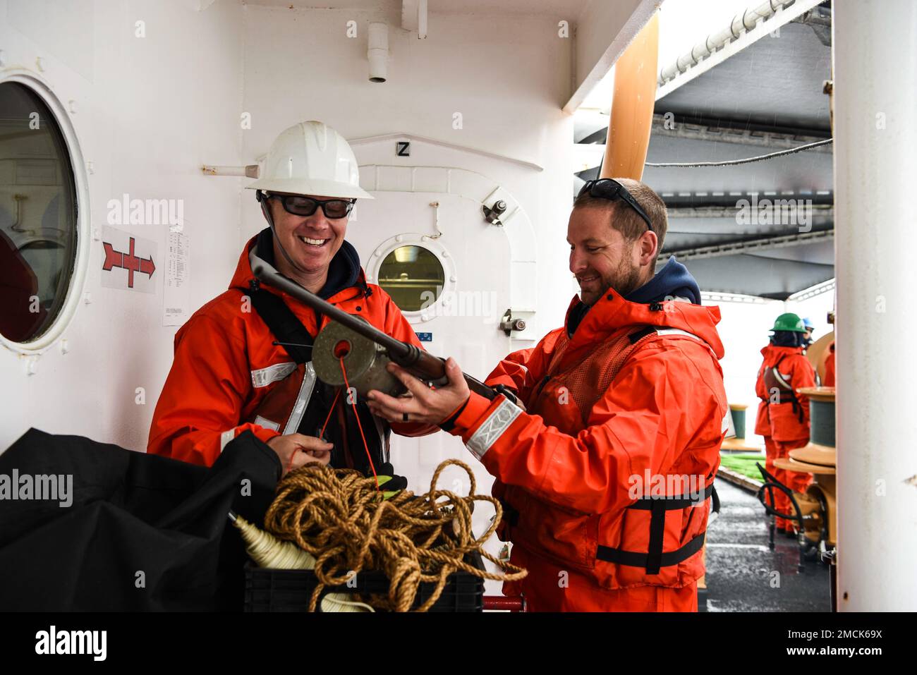 Chief Warrant Officer Matt Fonville and Petty Officer 1st Class ...