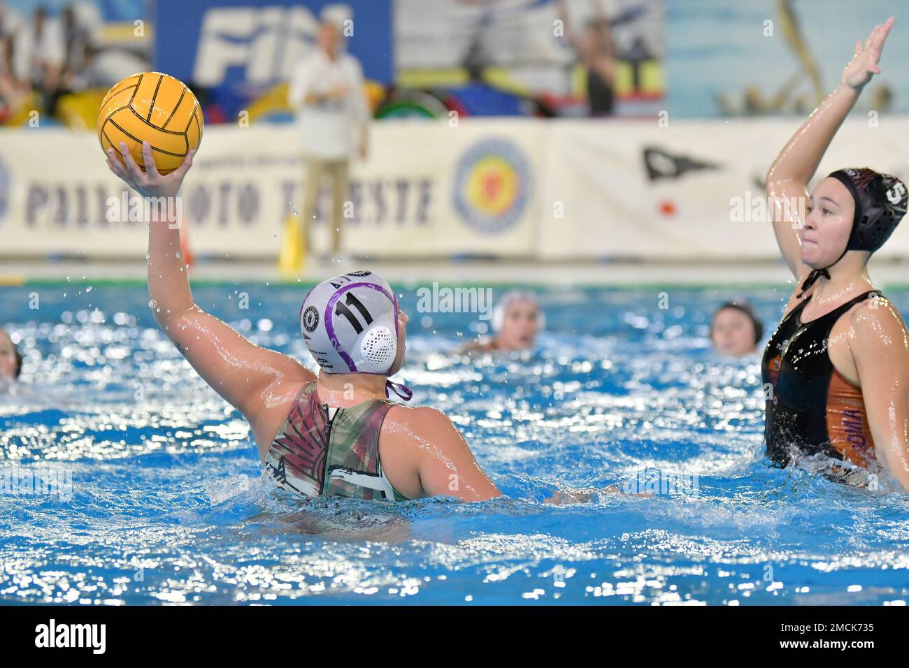 Trieste, Italy. 21st Jan, 2023. Isabella Riccioli (Pallanuoto Trieste ...
