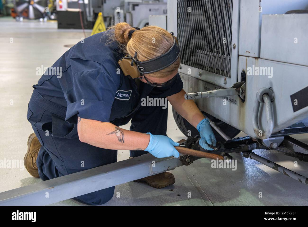 U.S. Air Force Tech. Sgt. Victoria Fiola, 512th Maintenance Squadron ...