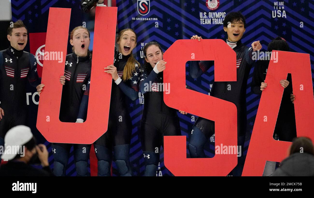 From left to right, Ryan Pivirotto, Corinne Stoddard, Kristen Santos ...