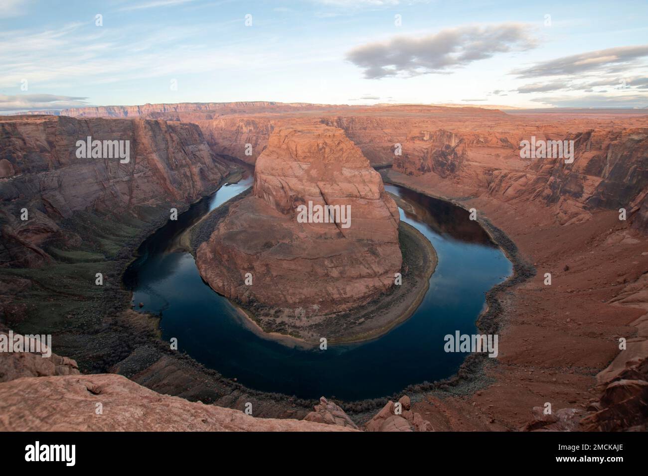 Horseshoe Bend is a famous stretch of the Colorado River near the city ...