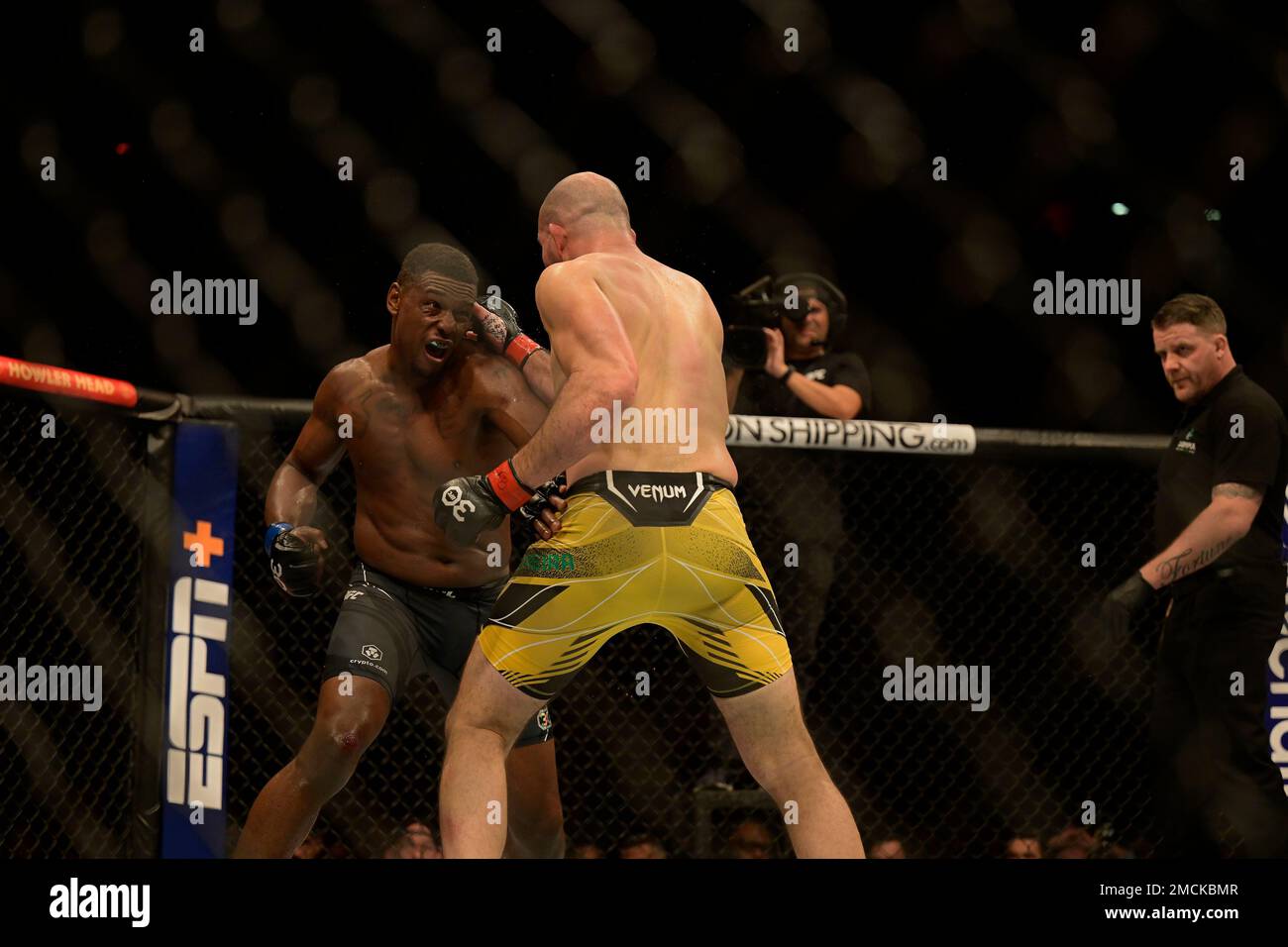 Rio De Janeiro, Brazil. 22nd Jan, 2023. Glover Teixeira faces Jamahal ...