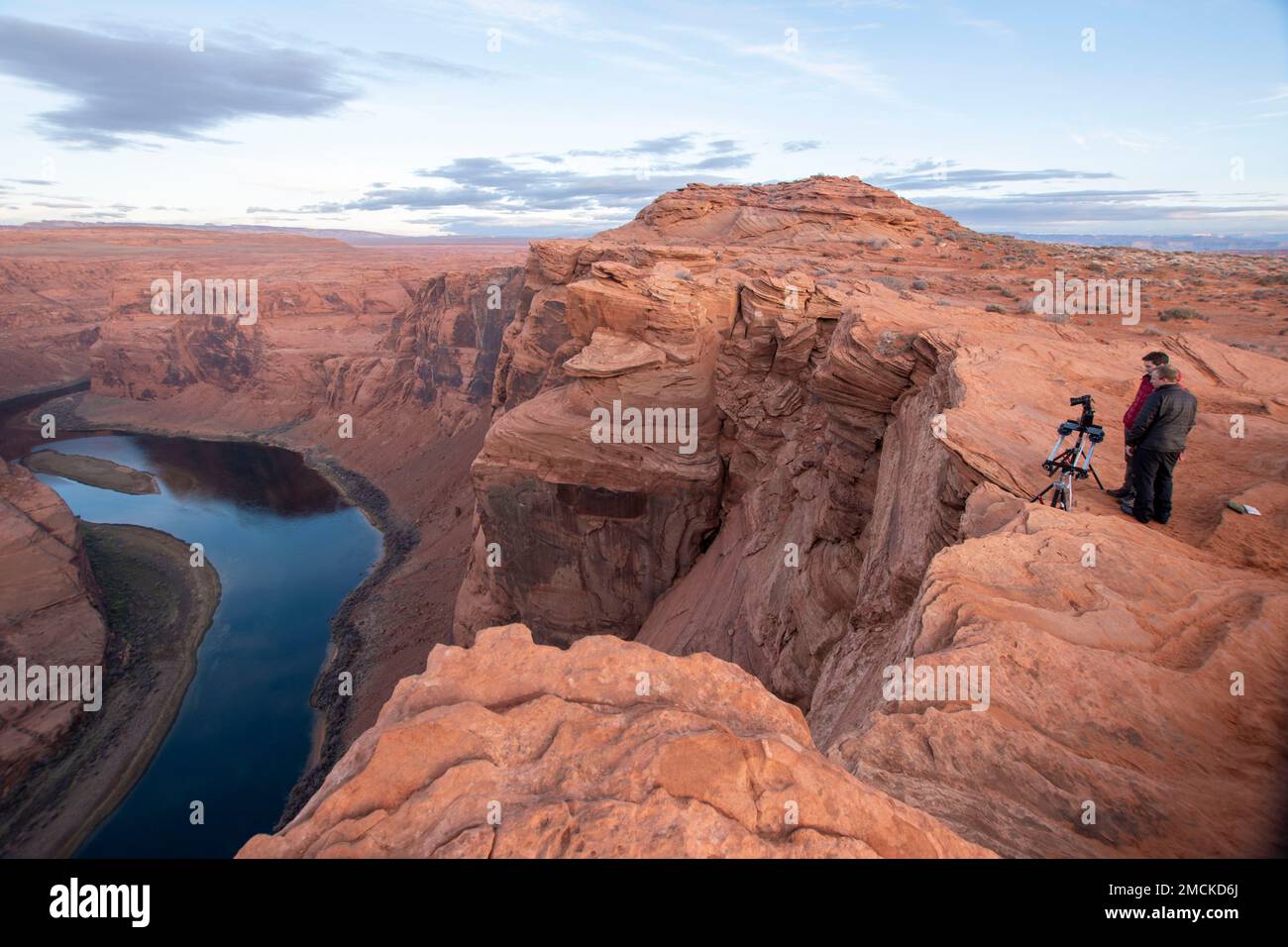 Horseshoe Bend is a famous stretch of the Colorado River near the city ...