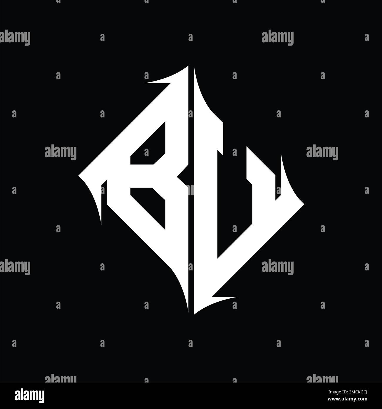 BV Logo monogram diamond abstract shape vector images design template ...