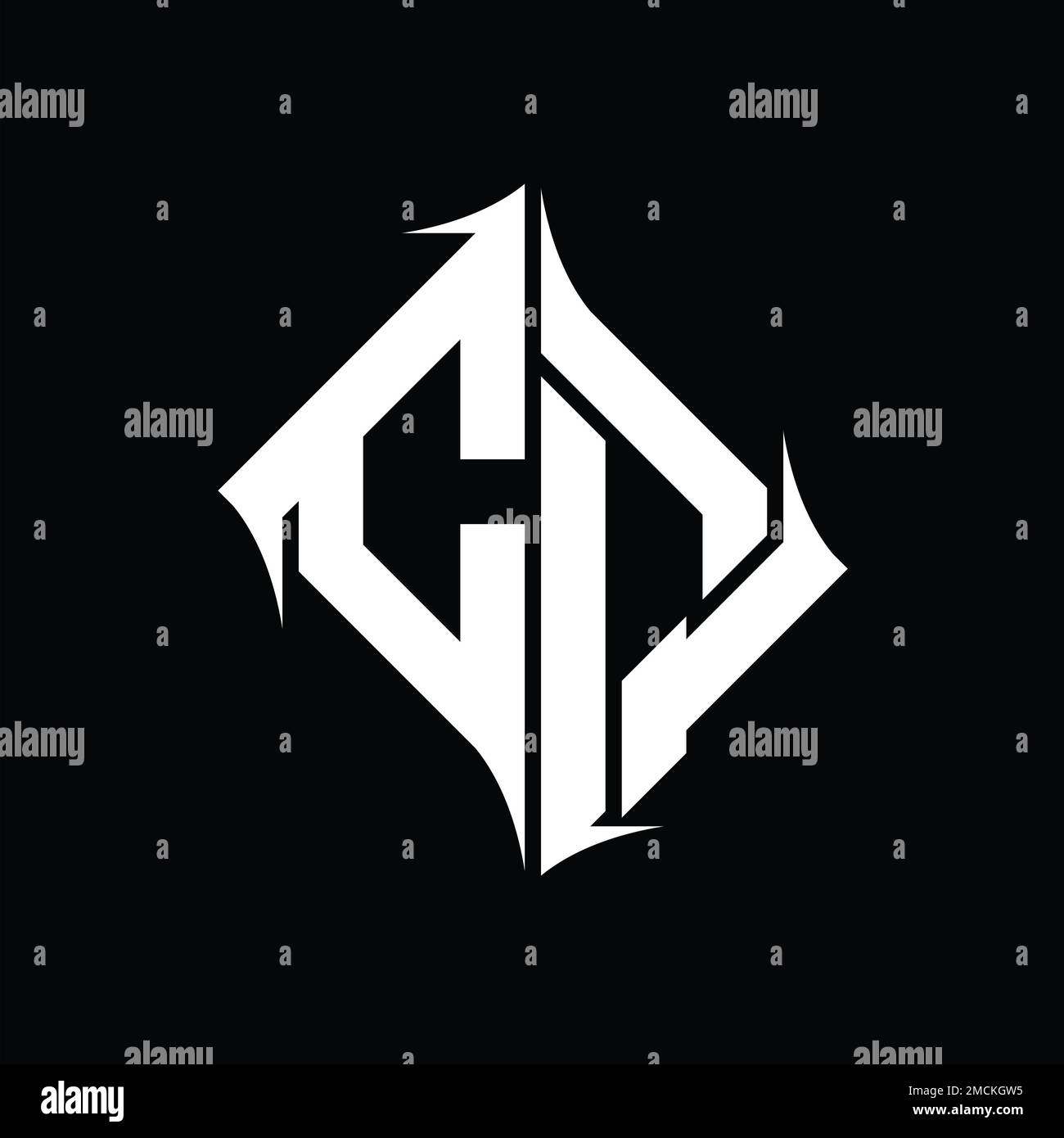 CQ Logo monogram diamond abstract shape vector images design template ... CQ Logo monogram diamond abstract shape vector images design template ...