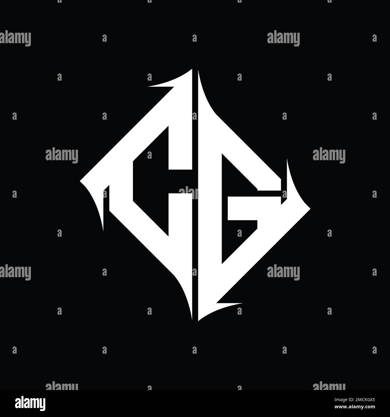 Cg logos hi-res stock photography and images - Alamy