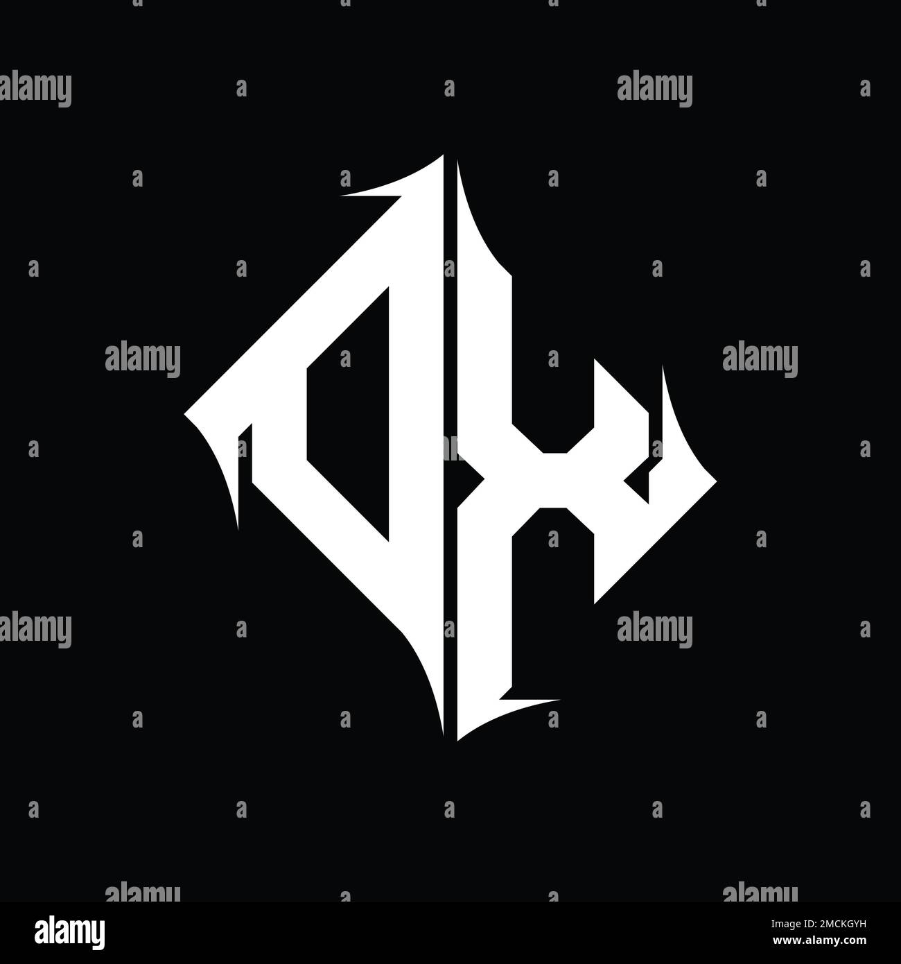 DX Logo monogram diamond abstract shape vector images design template ... DX Logo monogram diamond abstract shape vector images design template ...