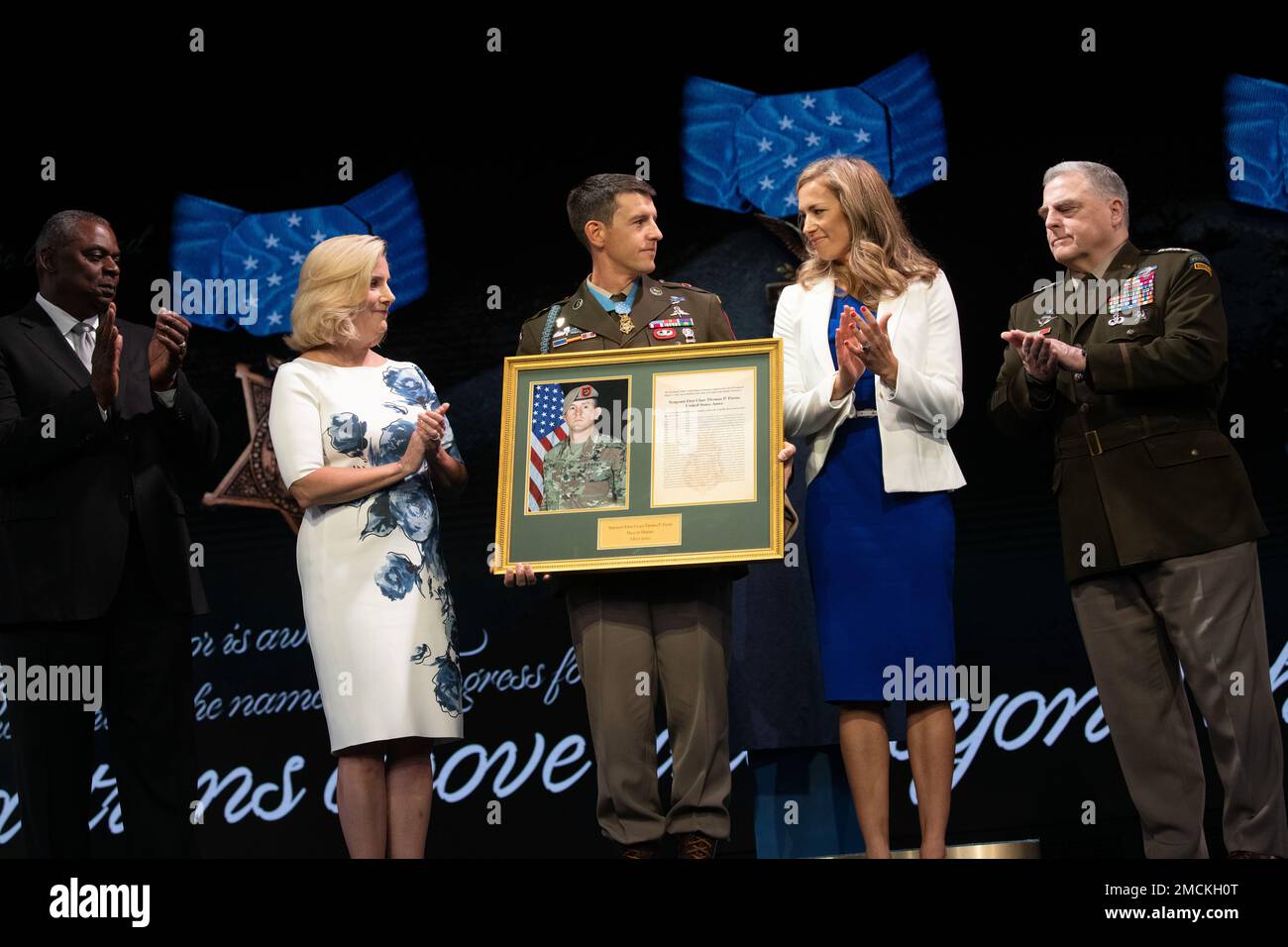 Army Sgt. Maj. Thomas P. Payne is inducted into the Pentagon Hall of ...