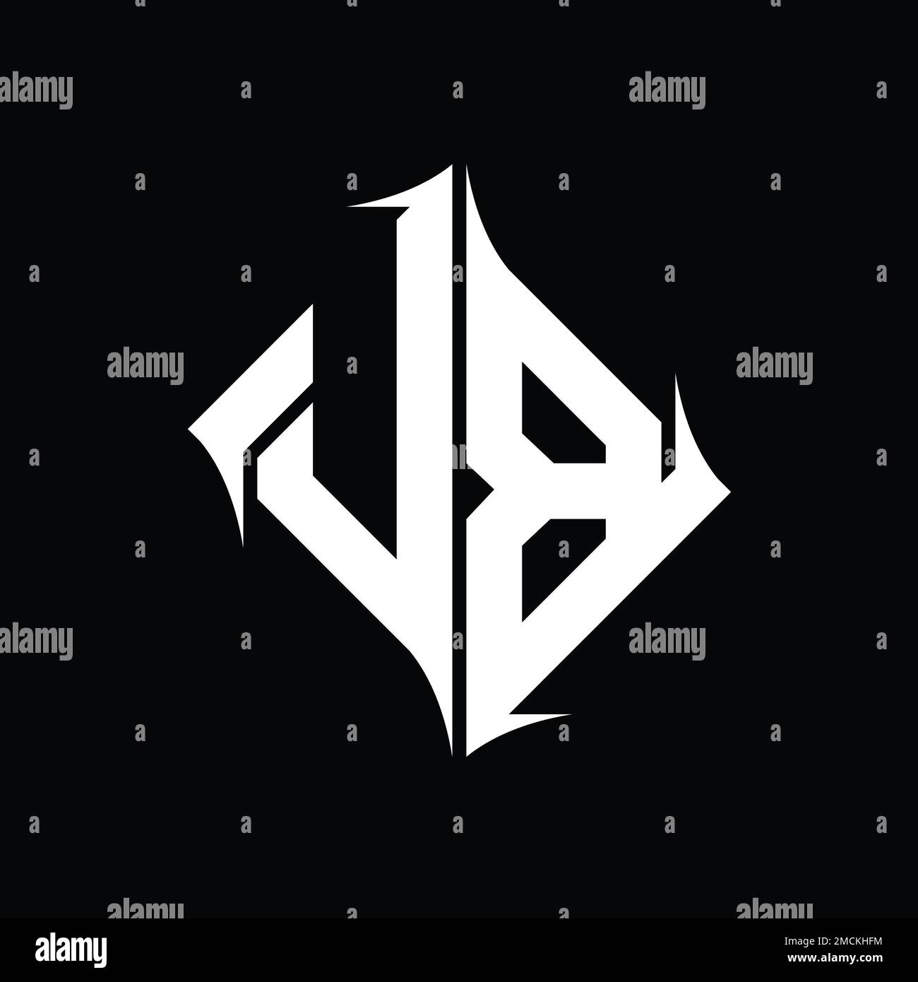 JB Logo monogram diamond abstract shape vector images design template ... JB Logo monogram diamond abstract shape vector images design template ...