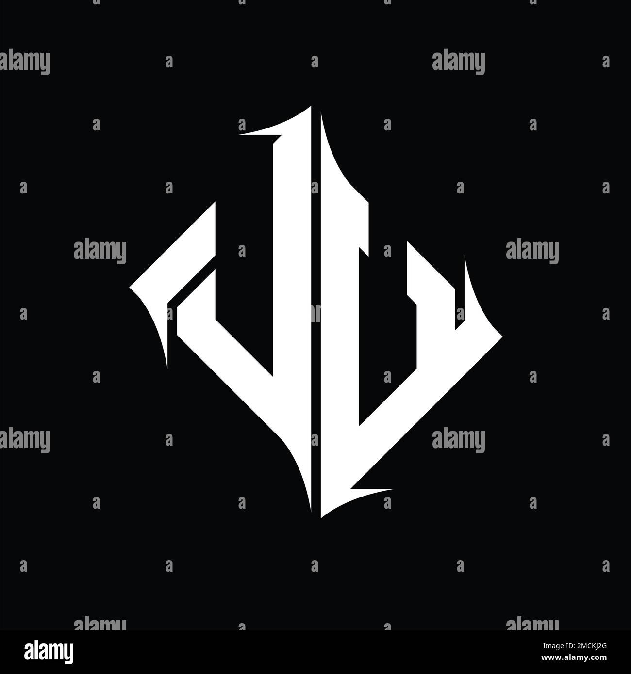 JV Logo monogram diamond abstract shape vector images design template ...