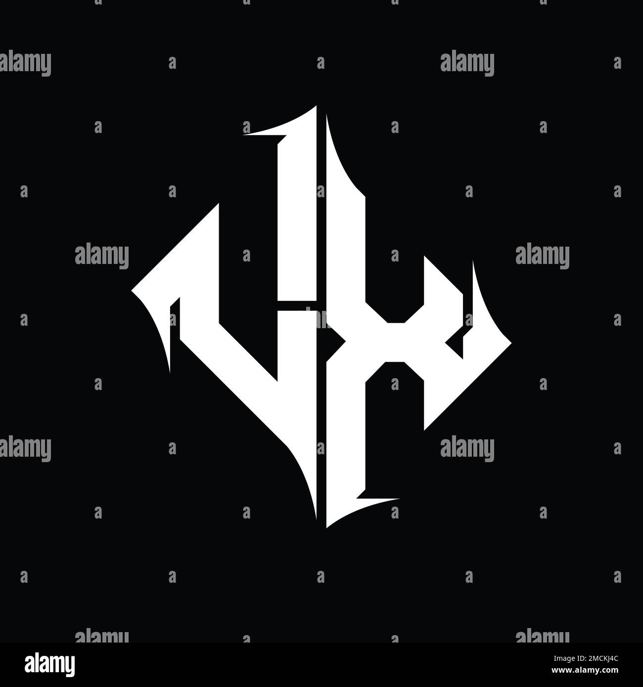 LX Logo monogram diamond abstract shape vector images design template ... LX Logo monogram diamond abstract shape vector images design template ...
