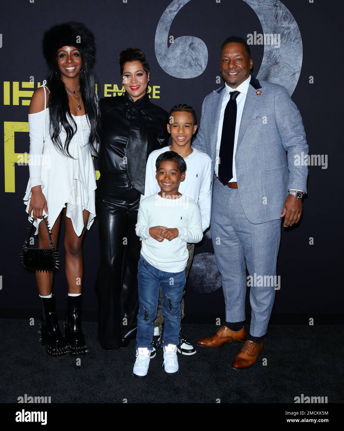 Deon Taylor, Roxanne Avant Taylor arrives at The World Premiere of FEAR ...