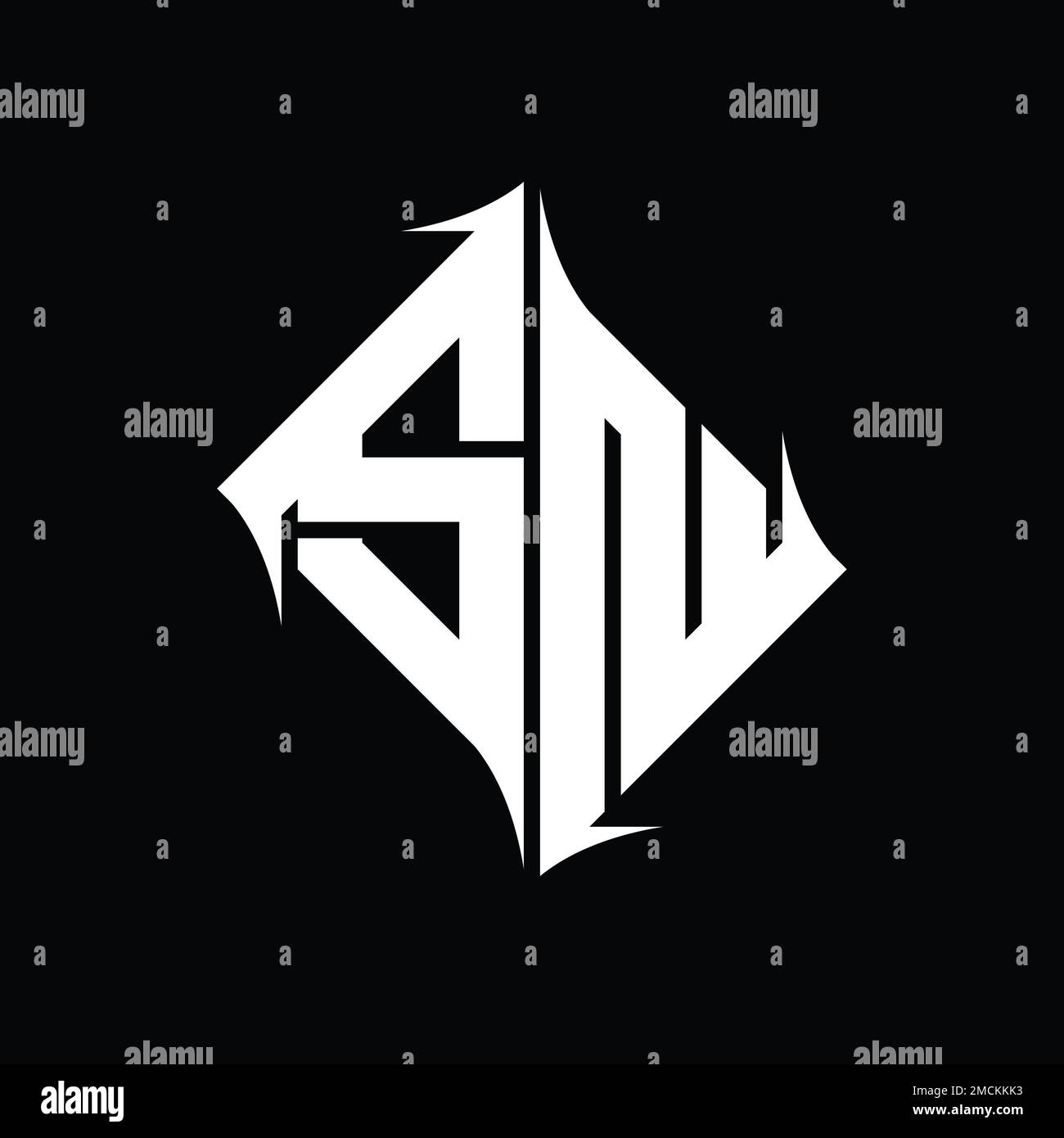 SN Logo monogram diamond abstract shape vector images design template ... SN Logo monogram diamond abstract shape vector images design template ...