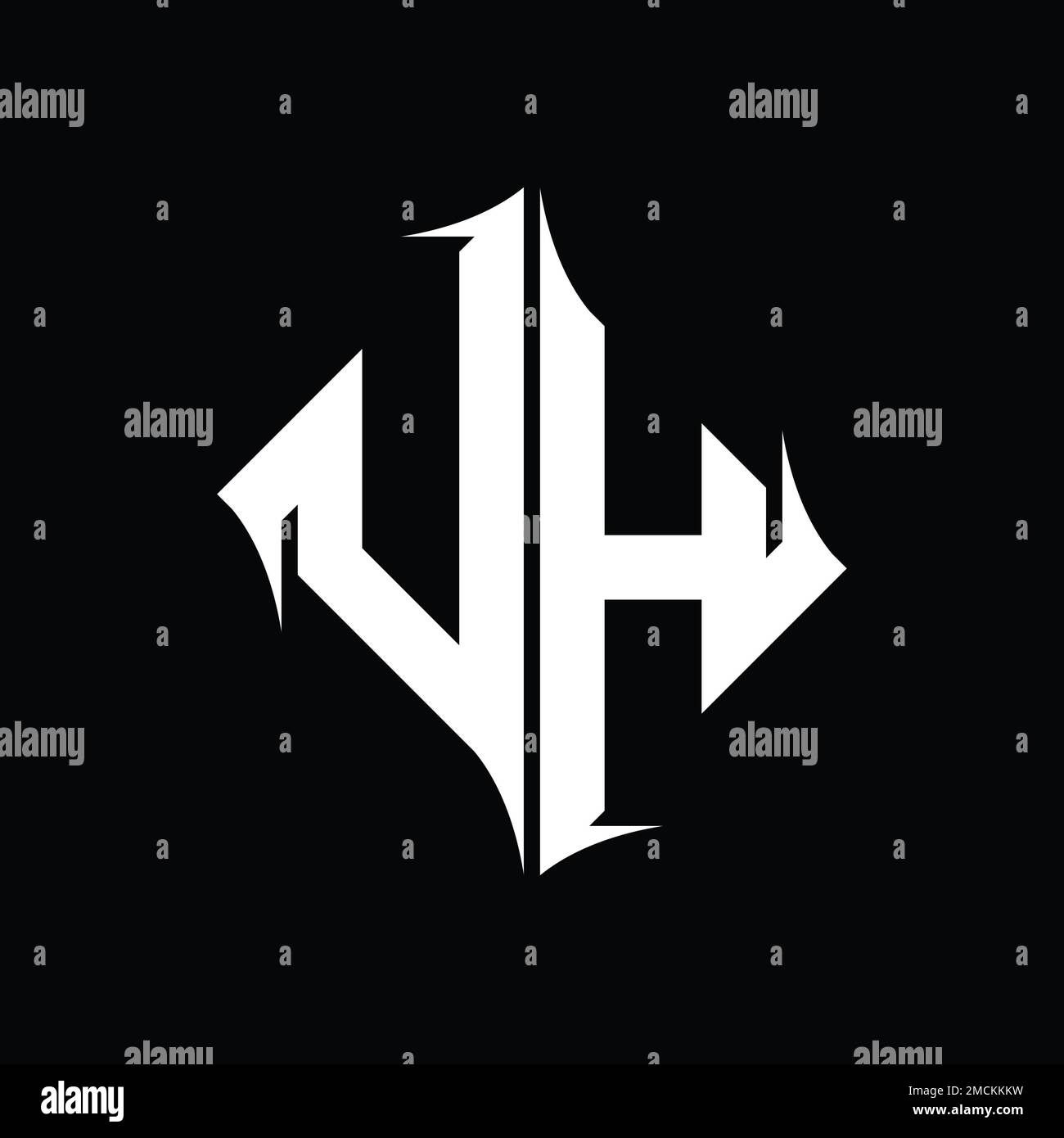 UH Logo monogram diamond abstract shape vector images design template ... UH Logo monogram diamond abstract shape vector images design template ...