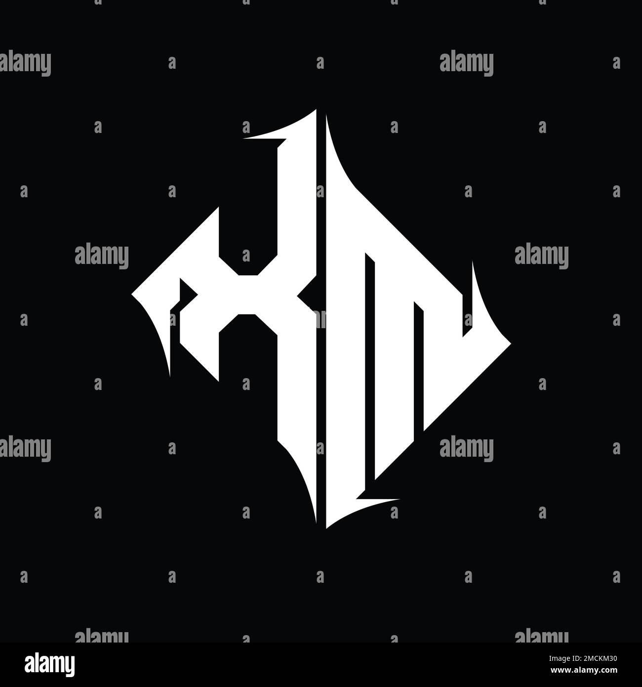 XM Logo monogram diamond abstract shape vector images design template ...