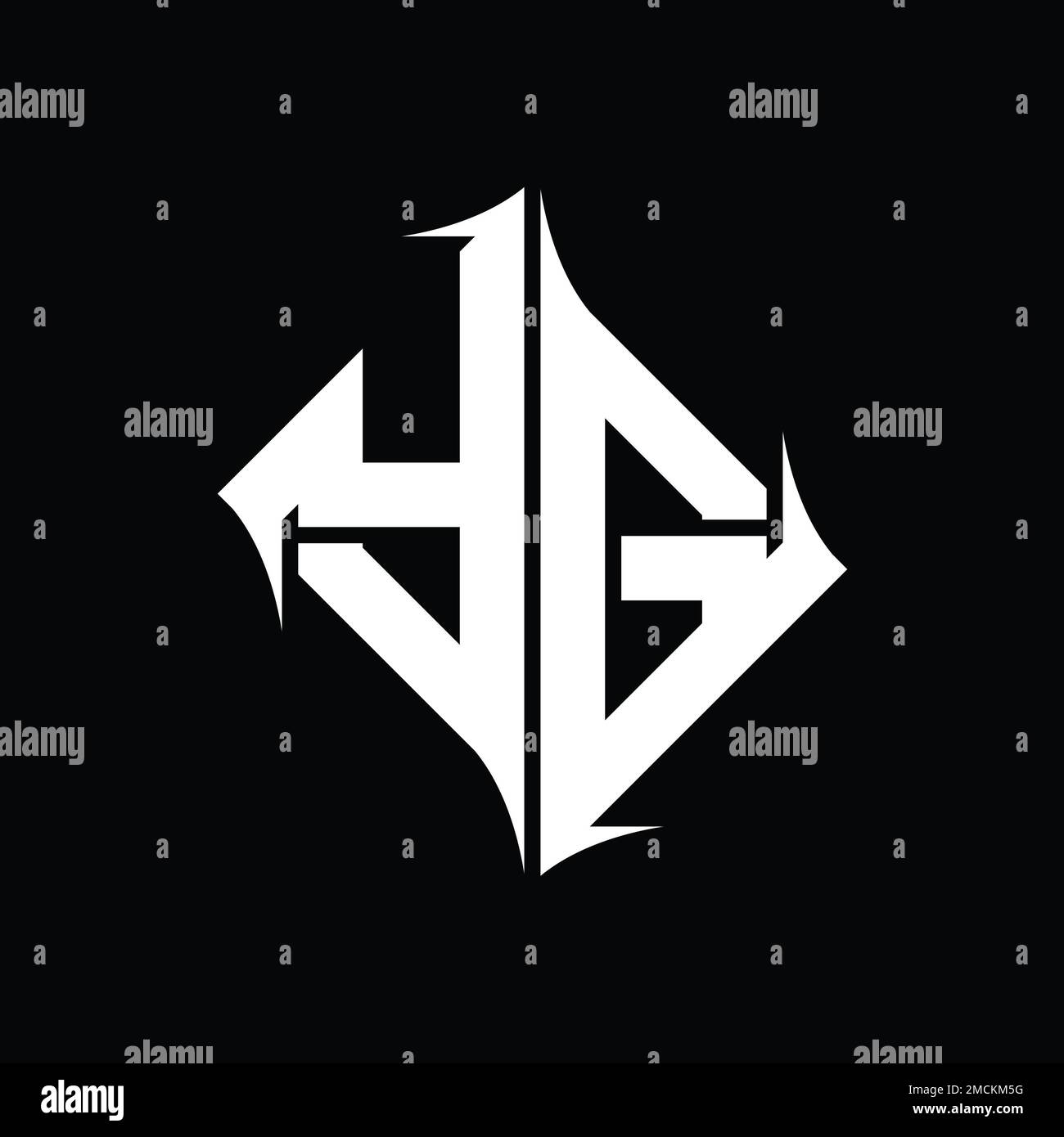 YG Logo monogram diamond abstract shape vector images design template ...