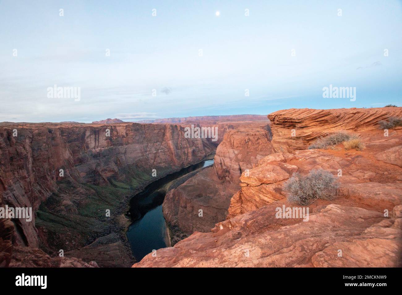 Horseshoe Bend is a famous stretch of the Colorado River near the city ...