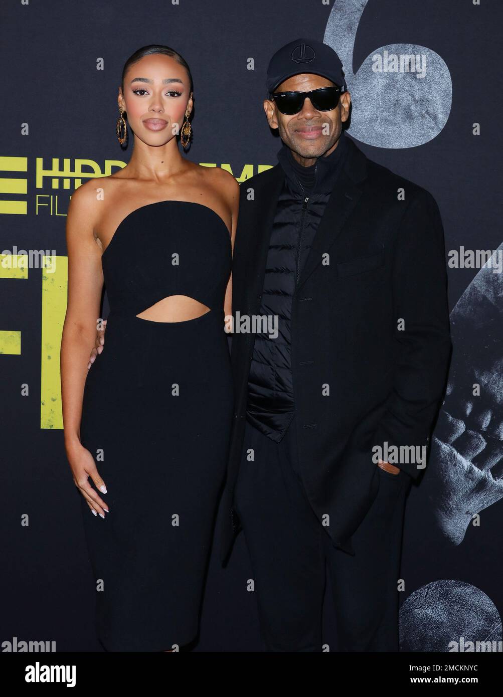 Los Angeles, USA. 21st Jan, 2023. Jimmy Jam, Bella Harris arrives at ...