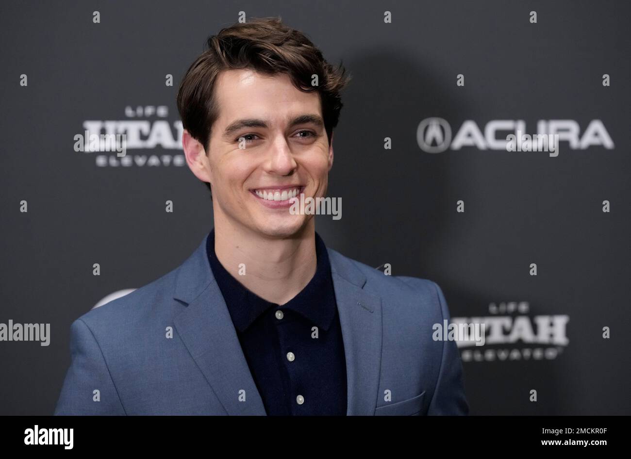 Kyle Selig poses at the premiere of the film "Cat Person" at the 2023 ...