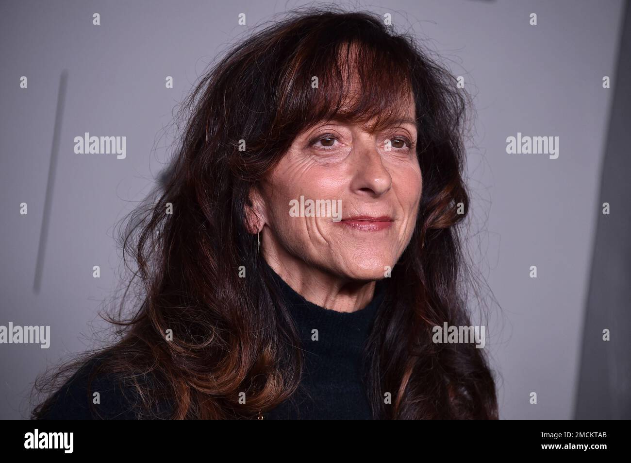 Mary Zophres arrives at the premiere of "The Tragedy of Macbeth" at the ...