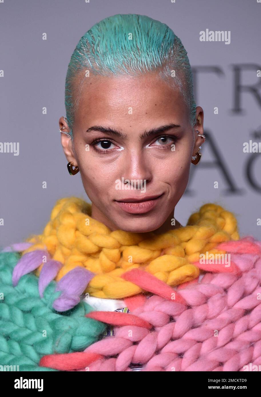 Kota Eberhardt arrives at the premiere of "The Tragedy of Macbeth" at ...