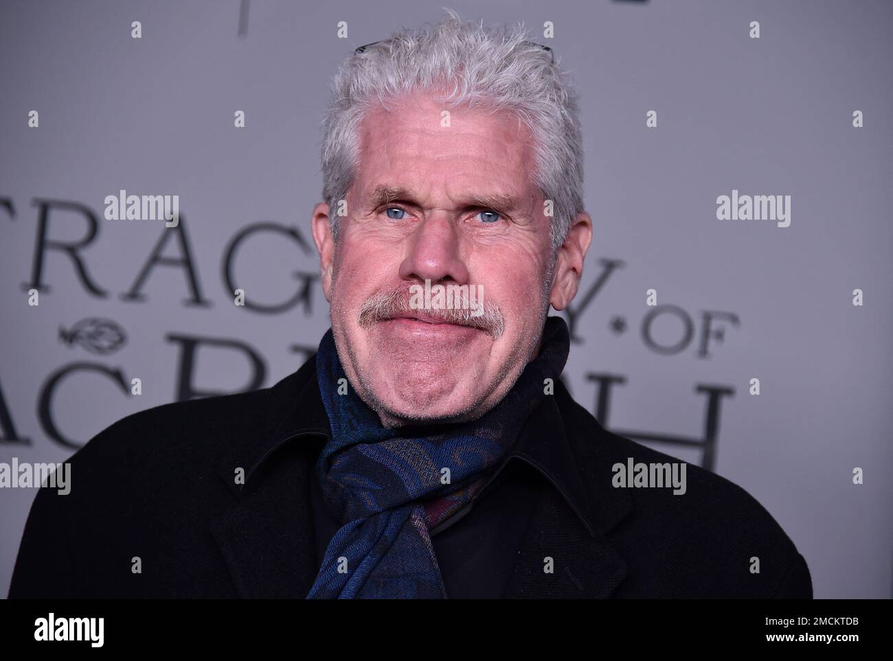 Ron Perlman arrives at the premiere of "The Tragedy of Macbeth" at the ...