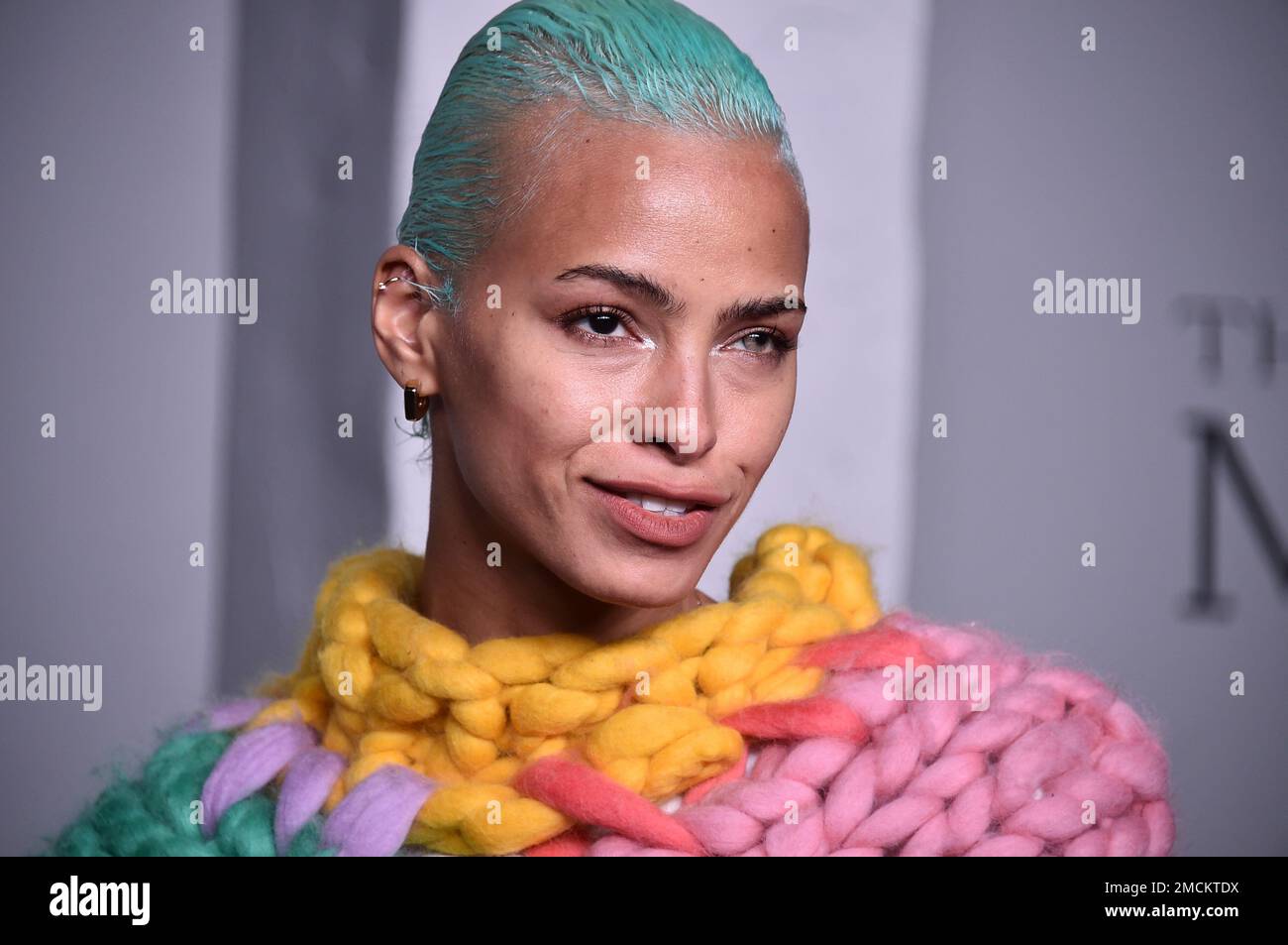 Kota Eberhardt arrives at the premiere of "The Tragedy of Macbeth" at ...
