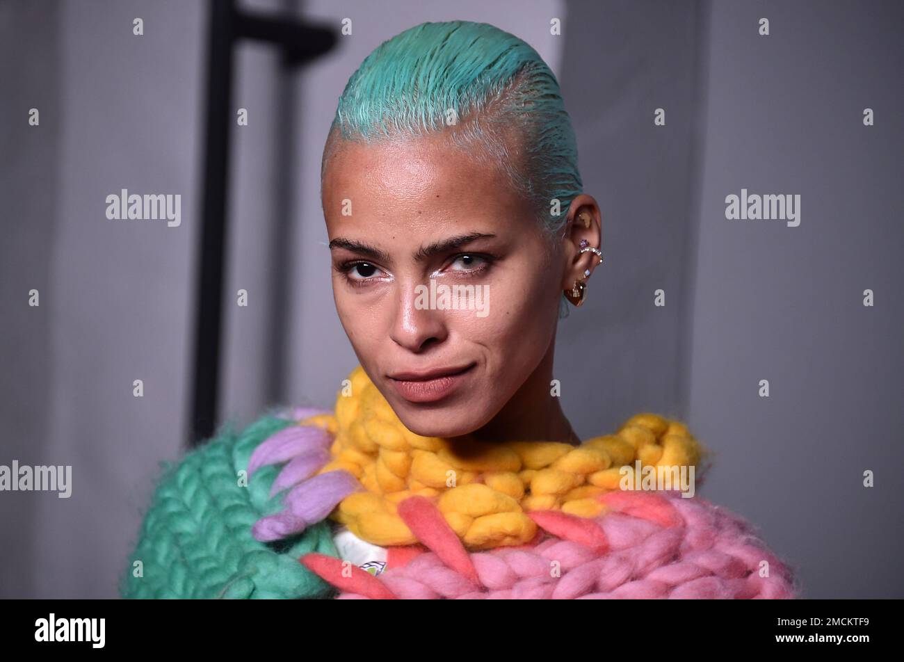 Kota Eberhardt arrives at the premiere of "The Tragedy of Macbeth" at ...