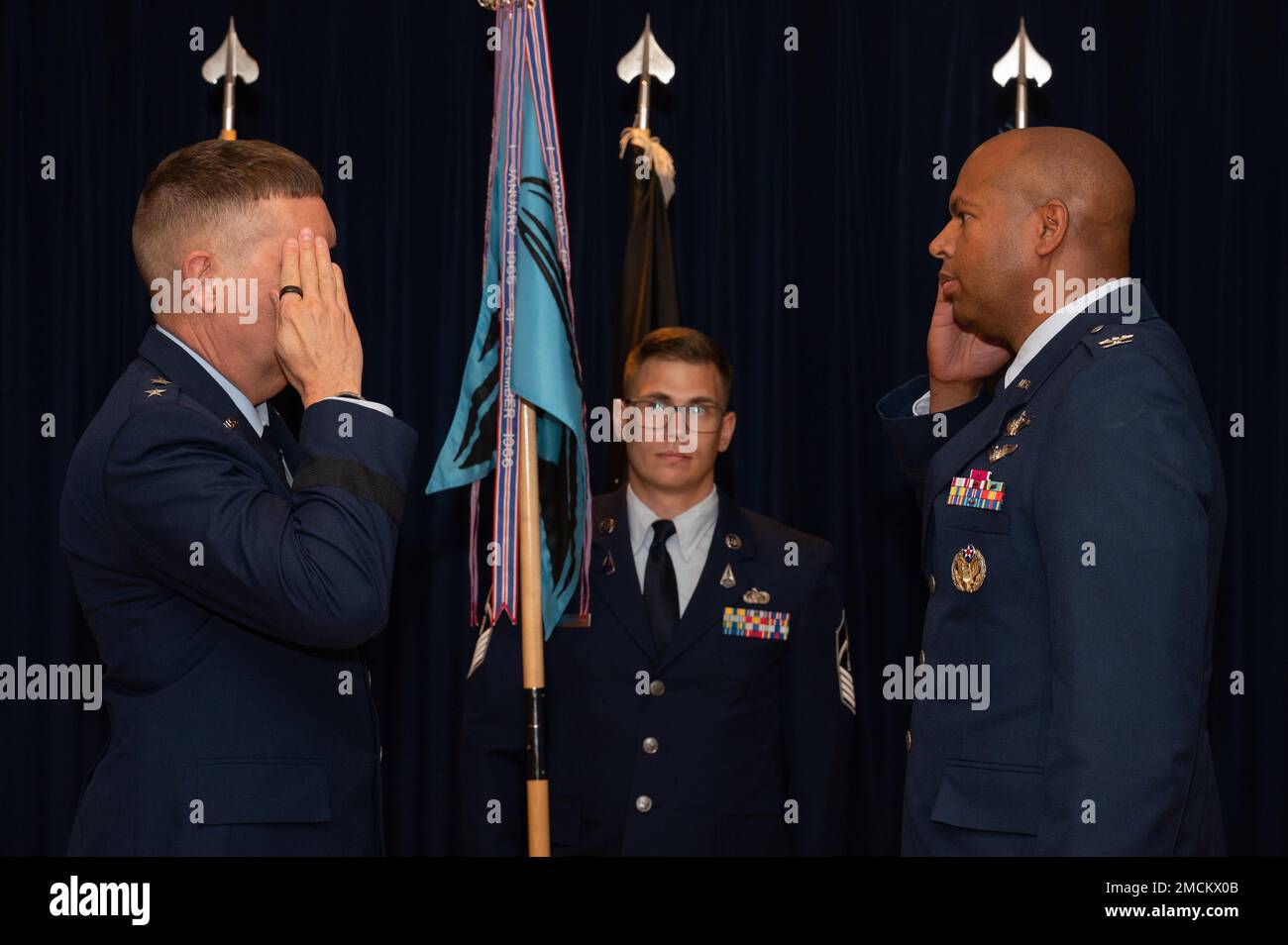 U.S. Space Force Col. Ernest Lincoln Bonner, incoming Commander of ...