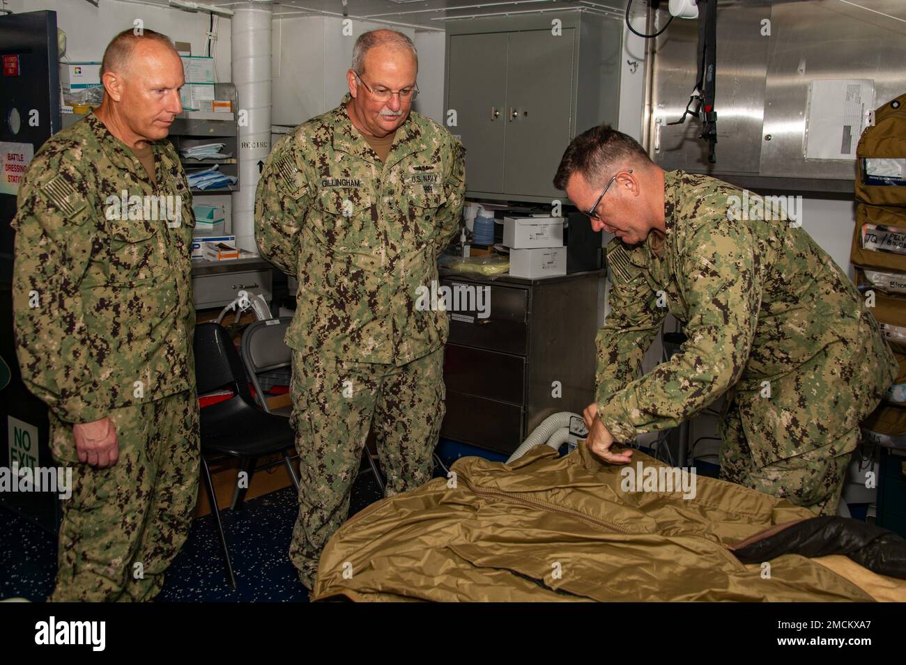 PEARL HARBOR (July 6, 2022) U.S. Navy Cmdr. Corey Gustafson, assigned ...