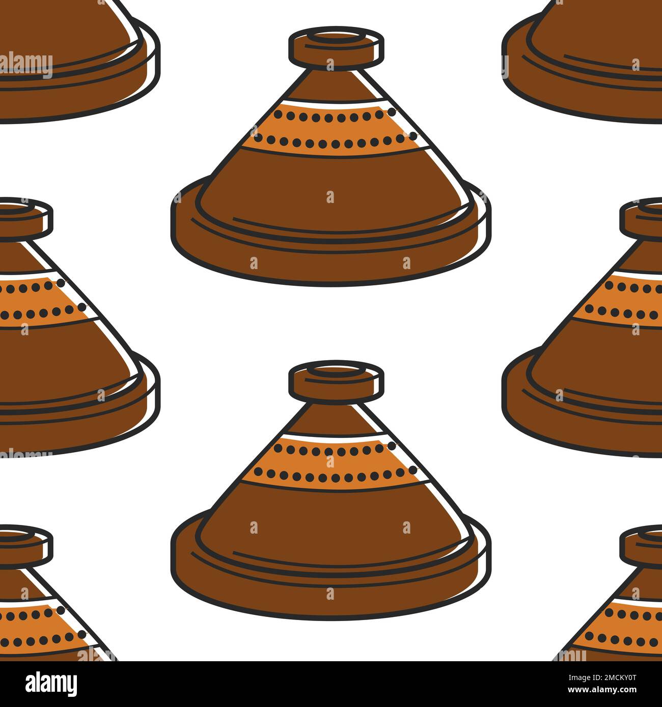 Clay pot Moroccan pottery seamless pottery handmade dishware Stock ...