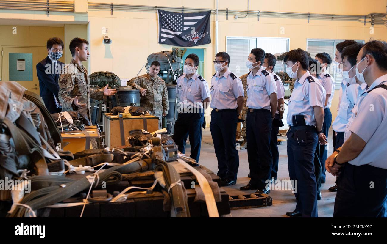 U.S. Air Force Airman Antonio Lopez-Testini, 374th Logistics Readiness ...