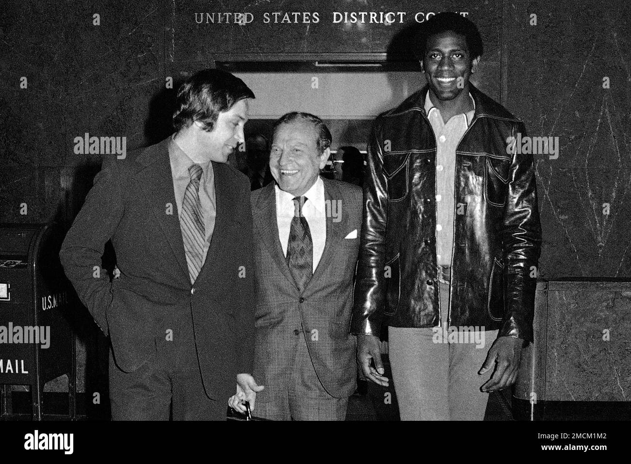 FILE - Basketball star Spencer Haywood leaves U.S. district court in ...