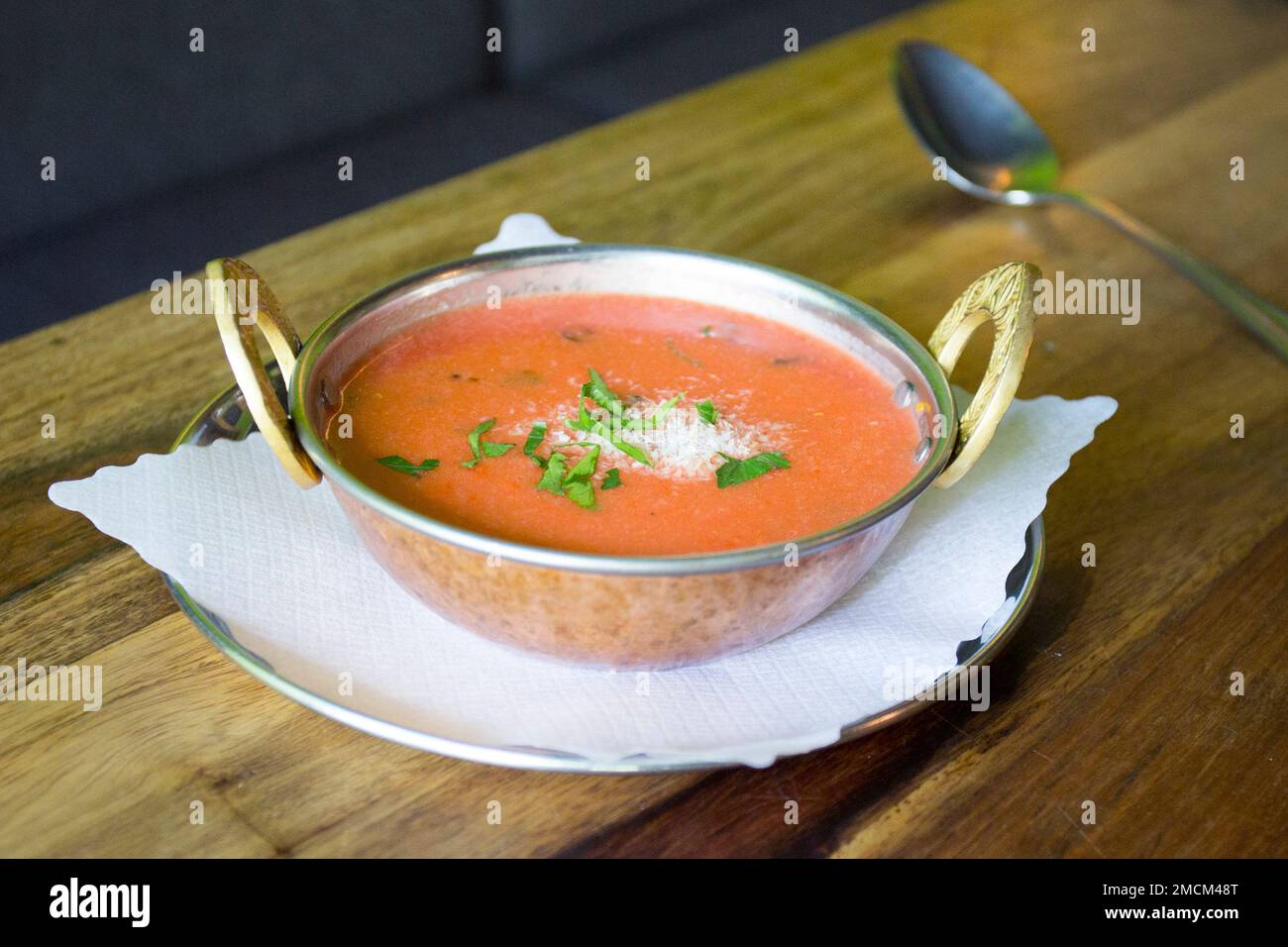 Tomato rasam, a delicious and aromatic South Indian soup made with ripe ...