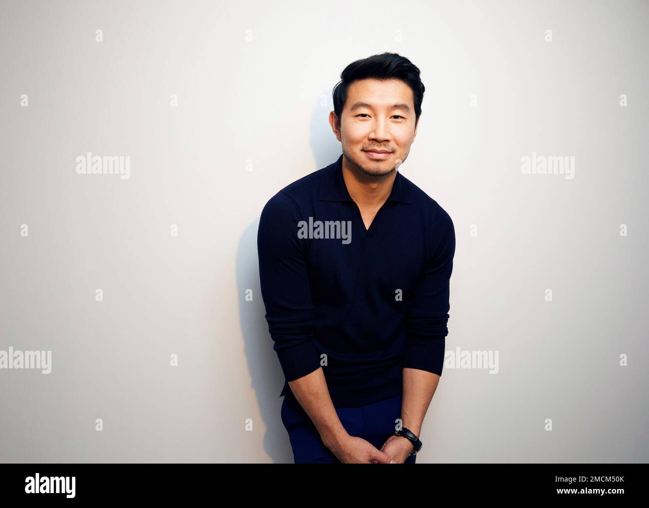 Simu Liu poses for a portrait on Nov. 22, 2021 in New York. Liu was ...