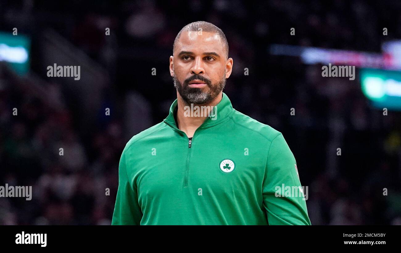 Boston Celtics head coach Ime Udoka during an NBA basketball game ...